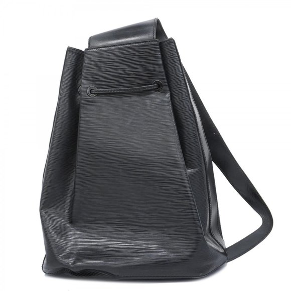 Louis Vuitton | Bags | Louis Vuitton Shoulder Bag Epi Sacado M853 Noir ...